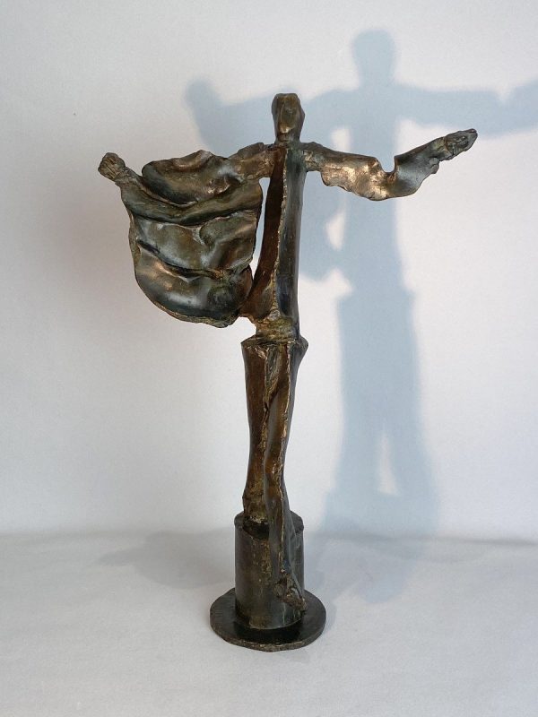 SCULPTURE DE " CLAUDE ABEILLE NÉ EN 1930 ) PERSONNAGE / EPREUVE EN ...
