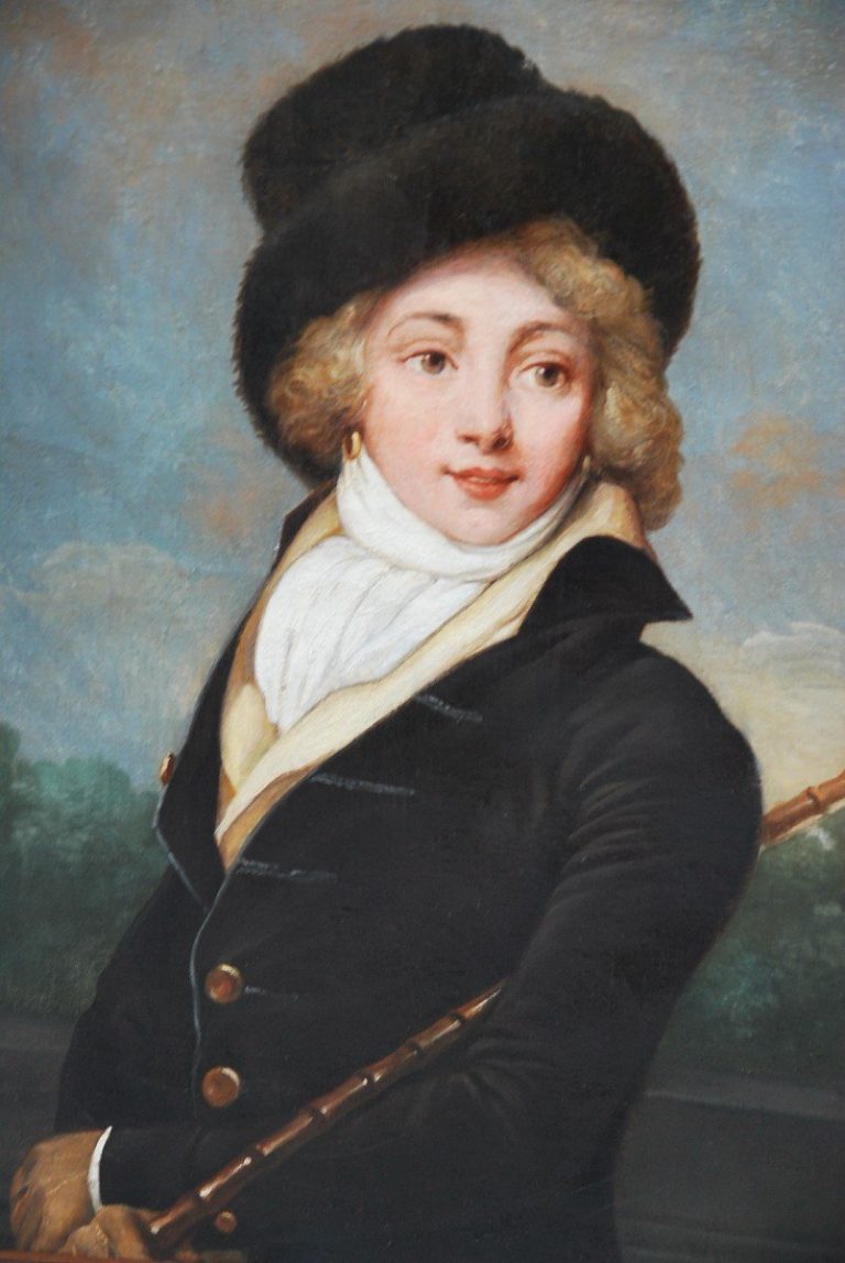 Portrait D Auguste Vestris , Danseur Français , D Après Adèle Romany ...