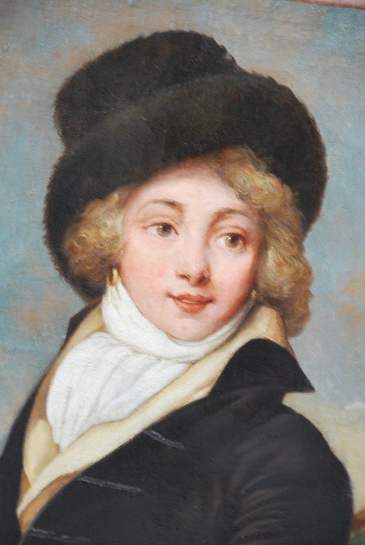 Portrait D Auguste Vestris , Danseur Français , D Après Adèle Romany ...