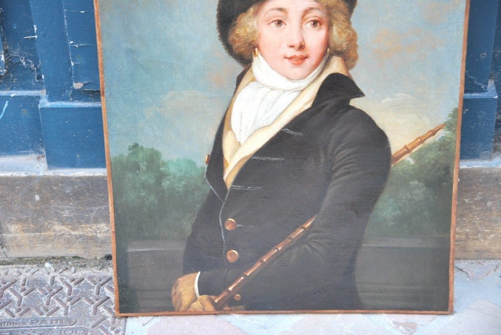 Portrait D Auguste Vestris , Danseur Français , D Après Adèle Romany ...